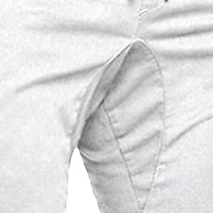 Men's Elastic Waist Multi Pockets Shorts Lightweight Military Cargo Short Pants Drawstring Relaxed Fit Army Short (White,X-Large)