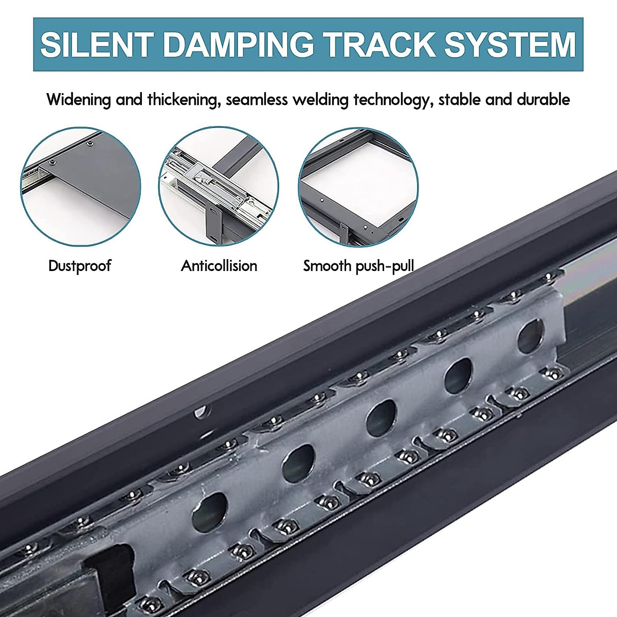 QLYFWLKQ Blind Corner Cabinet Pull Out Organizer, 2 Tier 4 Shelf Chrome Blind Corner Soft Close, Corner Kitchen Cabinet Pull Out Storage Rack Shelf