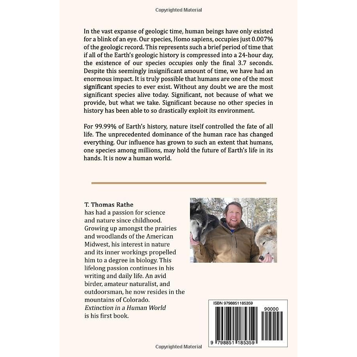 Extinction in a Human World: The Environmental Cost of Human Progress