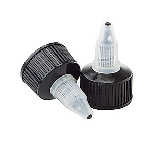 XGNG 24PCS Replacement Caps Natural Twist Top Caps Dispensing Caps for Squeeze Bottles Angelus Paint Bottles