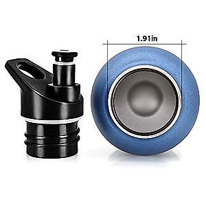 Straw Lid for Hydro Flask Standard Mouth & Simple Modern Ascent 12-64oz Bottles Lids for 18, 21, 24oz Water Bottle Accessories