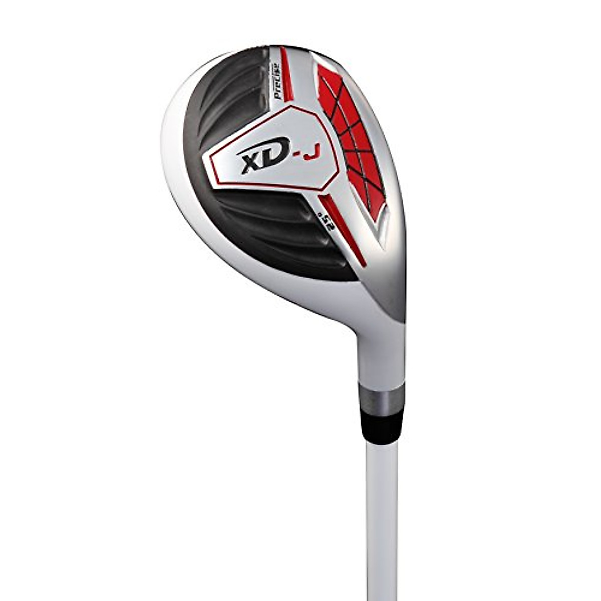 Remarkable Right Handed Junior Golf Club Set for Age 6 to 8 (Height 3'8" to 4'4") Set Includes: Driver (15"), Hybrid Wood (25*), 7, 9 Iron, Putter, Bonus Stand Bag & 2 Headcovers