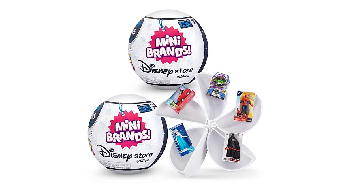 5 Surprise Disney Mini Brands Collectibles – Fun Stocking Stuffers & Gifts