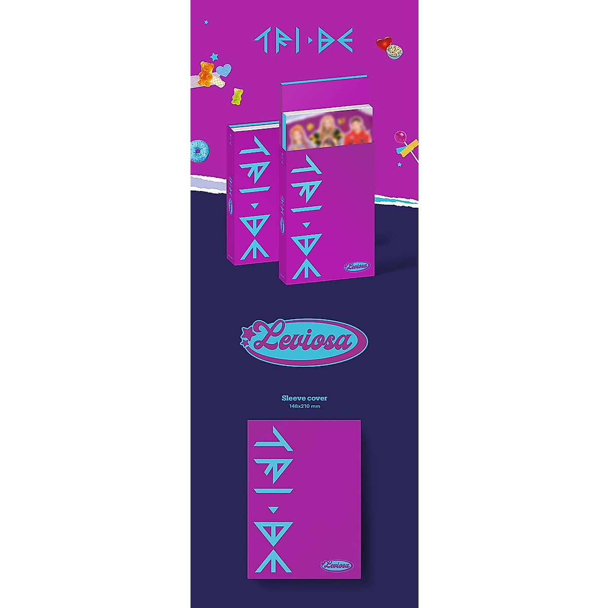 TRI.BE - Leviosa (3rd Single Album) CD