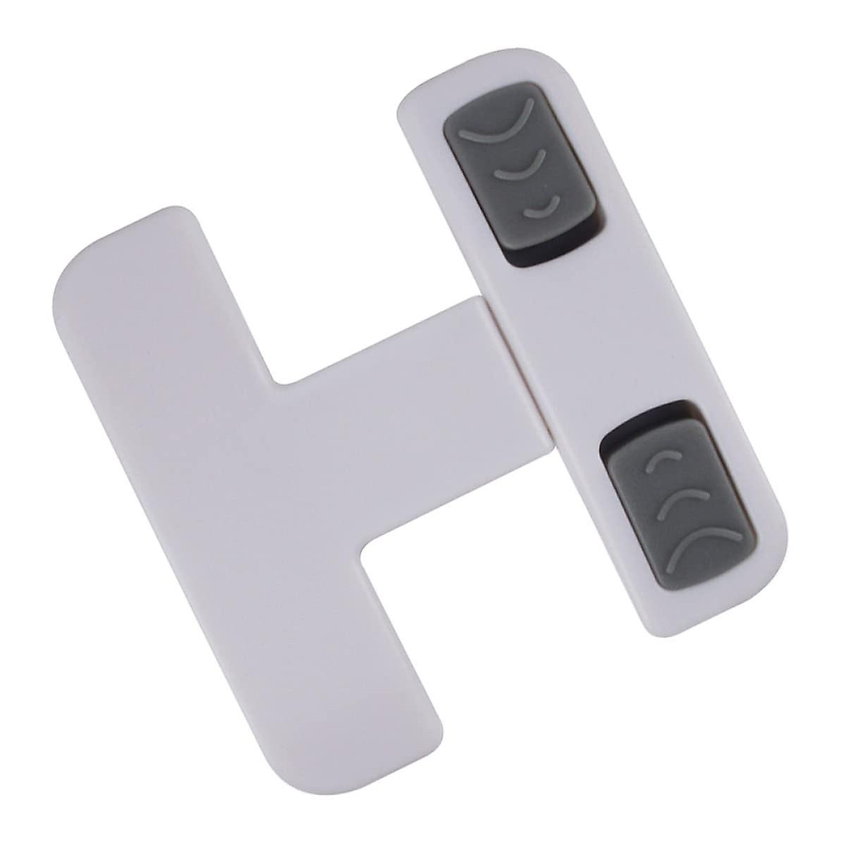 2pcs Safety Fridge Lock Adhesive Cabinet Locks Anti- Pinch Locks Lock