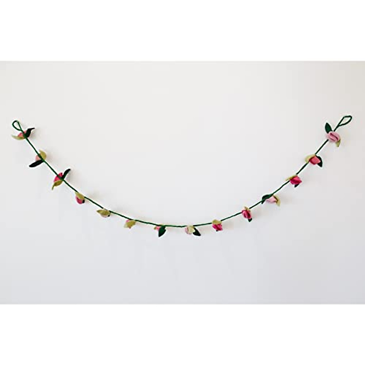 Giftsland Felt Banner Garland Spring Easter Decorations (Tulips)
