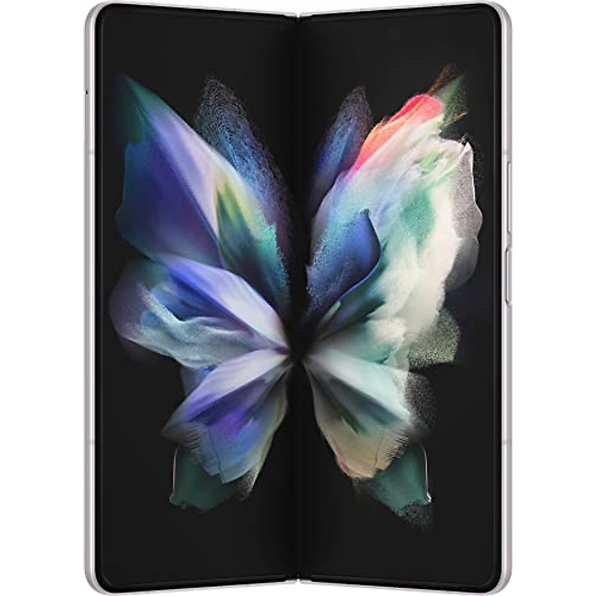 Samsung Galaxy Z Fold3 Fold 3 5G T-Mobile Locked Android Cell Phone US Version Smartphone Tablet 2-in-1 Foldable Dual Screen Under Display Camera - (Renewed) (256GB, Phantom Silver)