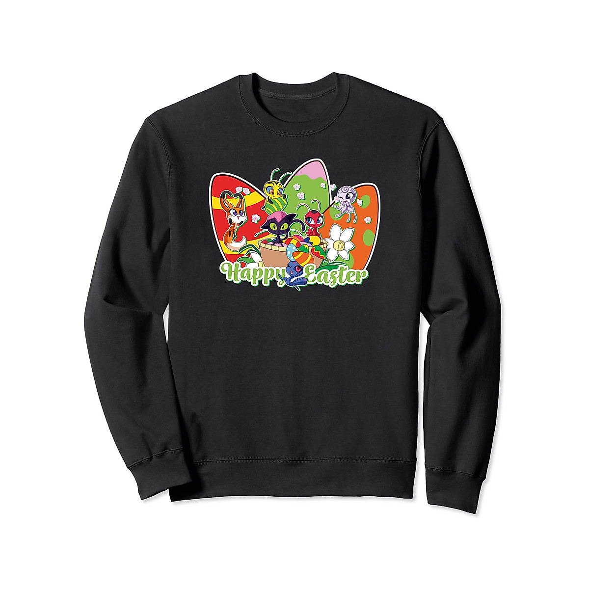 Miraculous Ladybug Spring Collection Happy Easter Kwamis Sweatshirt