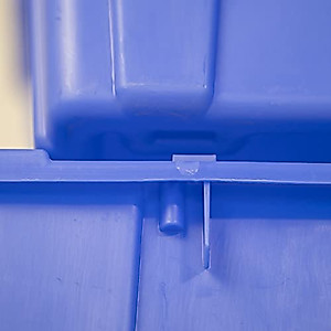 CX 14 Gallon Recycling Bin, Indoor/Outdoor, Stackable (6-Pack)