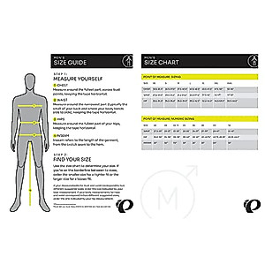 PEARL IZUMI Men's 9" Escape Quest Cycling Shorts, Padded & Breathable with Reflective Fabric, Black, Large