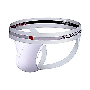 DUOWEI Support Mens Underwear Mens Underwear Summer Mesh Breathable Comfortable Wingless Briefs Undies Matching White