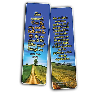 Encouraging Christian Quotes About Life and God (12 Pack) - Collection of Inspiring and Motivational Bible Verses and Motivational Authors