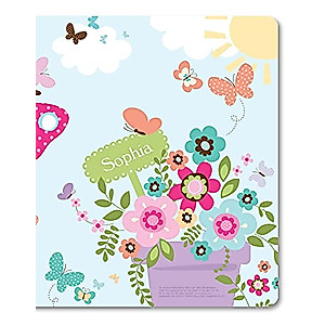 Personalized Placemat for Kids, Butterflies - I See Me!