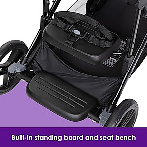 Baby Trend Morph Single to Double Modular Stroller Travel System with EZ-Lift™ PLUS Infant Car Seat, Dash Black
