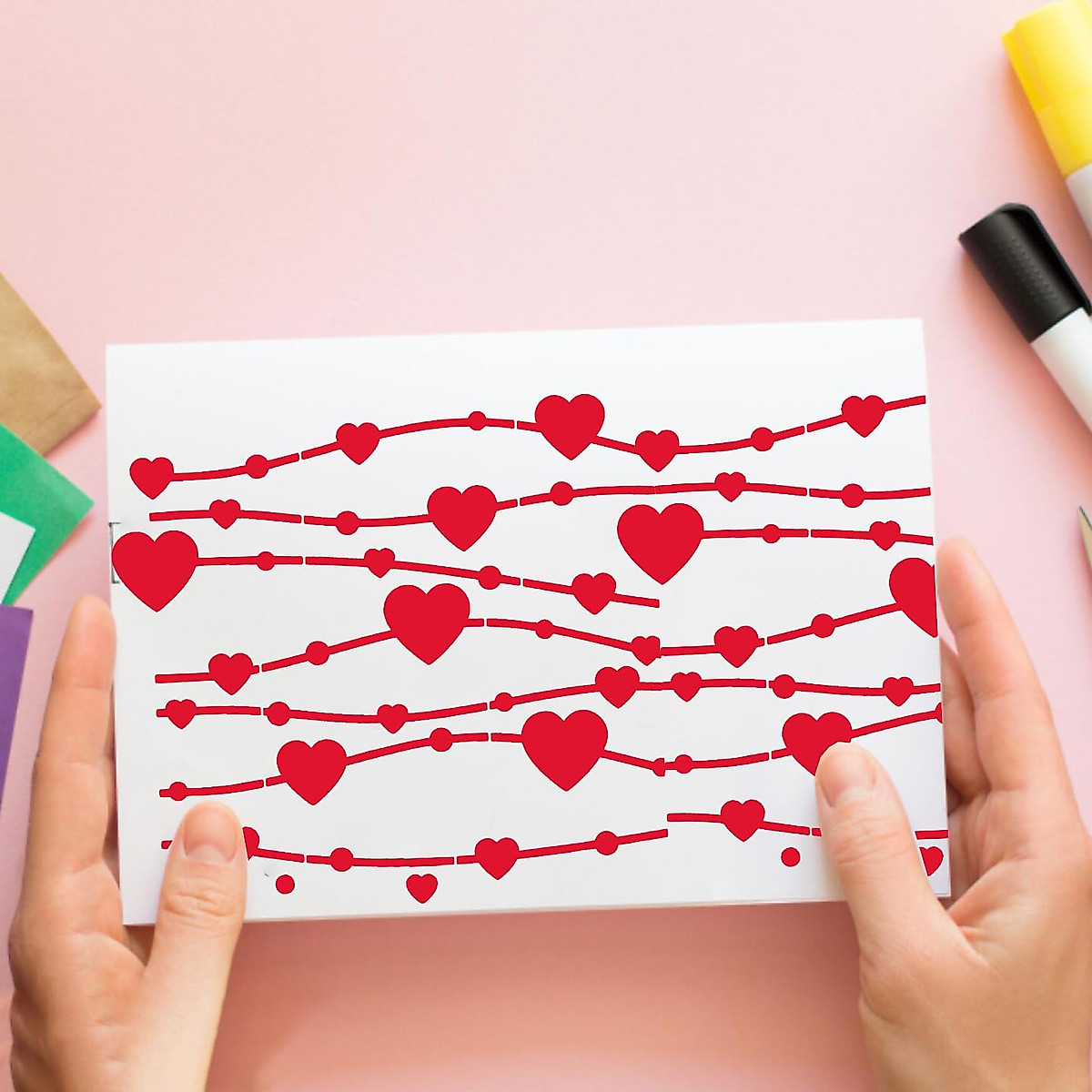 Camouflage Pattern Stencils for Painting on Wood Herringbone Stencil Cubist Templates Geometric Stencils for Wall Scrapbooking Cookie Furniture Floor Decor