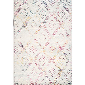 nuLOOM Geometric Cherelle Area Rug, 7x9, Multi