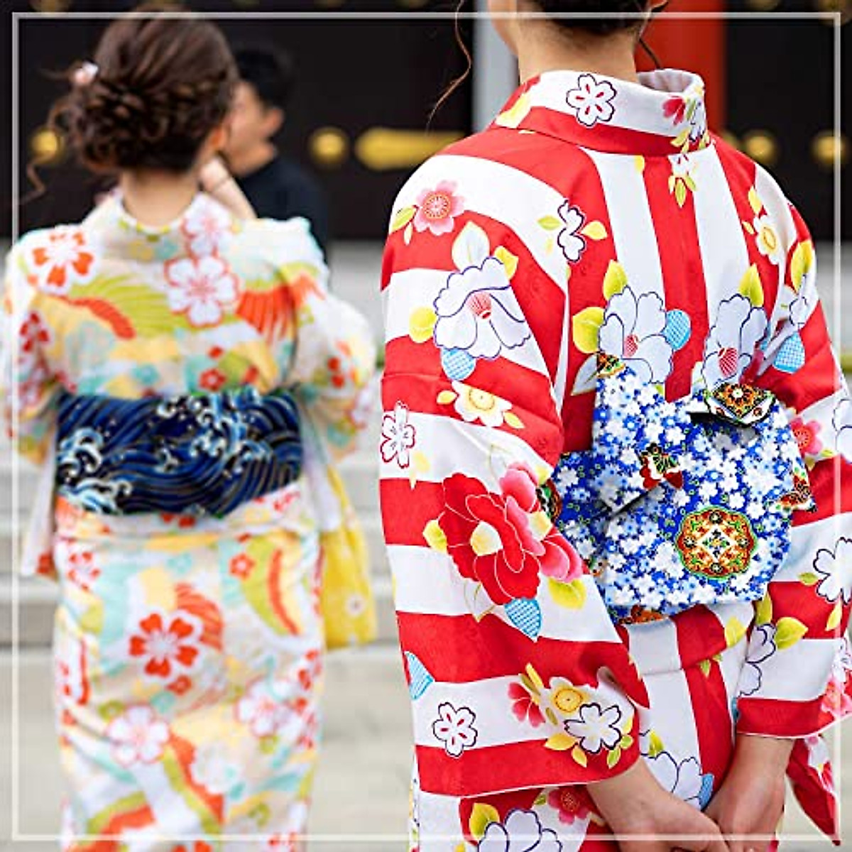 6 Pcs 20'' x 16'' Japanese Fat Quarters Quilting Fabric Bundles Japanese Printed Furoshiki Wrapping Cloth Squares Quilting Patchwork Fabric Colored Cotton Wrap DIY Scrapbook Craft (Bright Style)