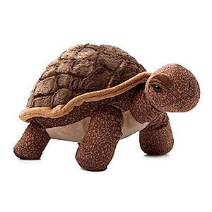The Petting Zoo Tortoise Stuffed Animal Plushie, Gifts for Kids, Wild Onez Zoo Animals, Tortoise Plush Toy 14 Inches