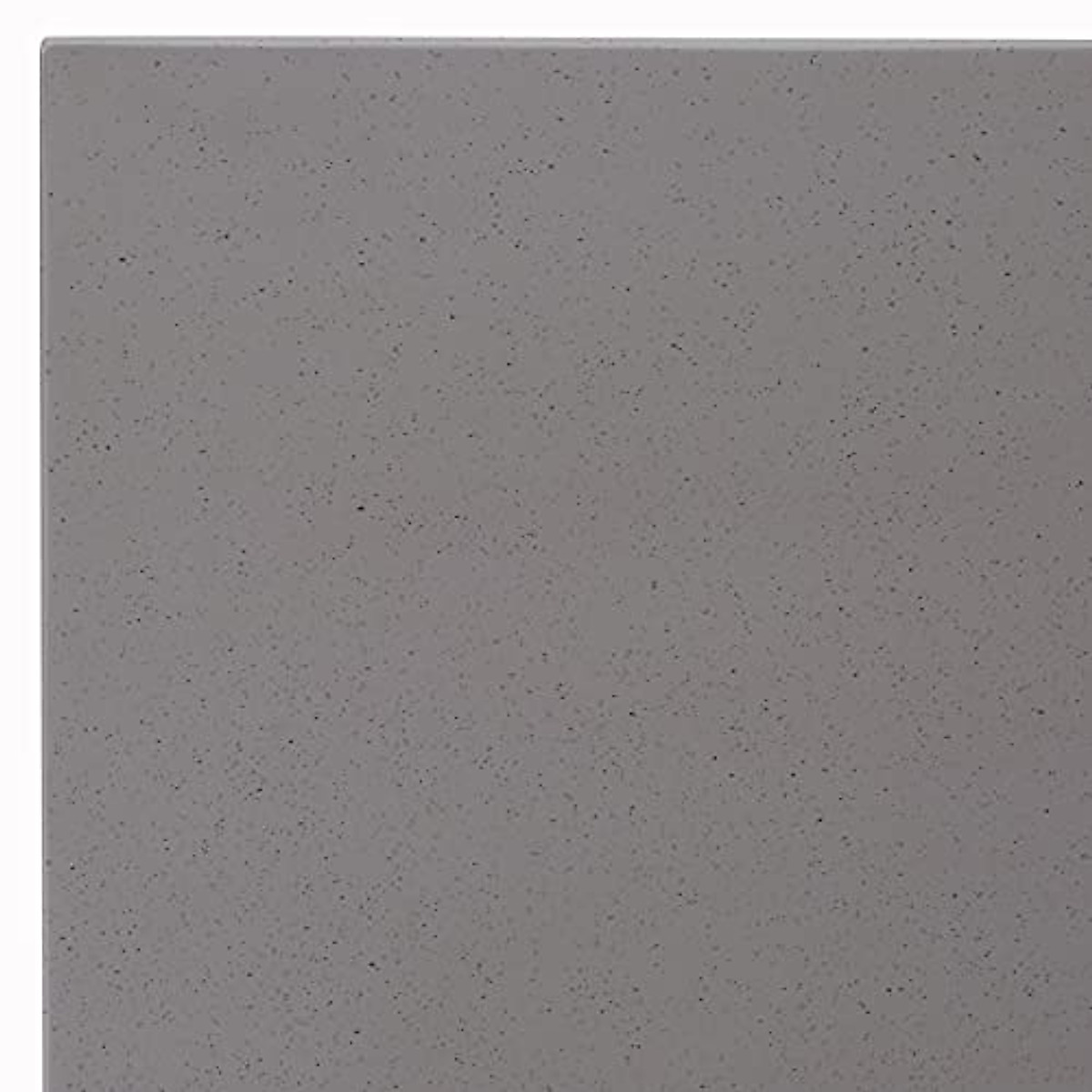 East West Furniture V697MZ650-9 9 Piece Kitchen Table Set Includes a Rectangle Dining Table with V-Legs and 8 Dark Gotham Grey Linen Fabric Parson Dining Chairs, 40x72 Inch, Multi-Color