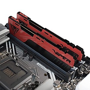 Patriot Viper Elite II DDR4 RAM 16GB (1X16GB) 2666MHz CL16 1.2v UDIMM Desktop Gaming Memory Module Compatible with XMP - PVE2416G266C6