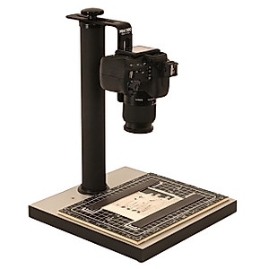 Cosmo COPY STAND, Mini 500, A Compact Tool for Digitizing Documents, Old Photos and Macro Photography with Your High-Pixel Camera Instead of scanning, with Floating Magnet, Made in USA