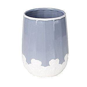 SKL Home by Saturday Knight Ltd. Cherie Wastebasket, Wedgewood