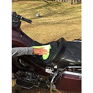 Shine Doctor Motorcycle Cleaner 32 oz. with Microfiber Towel Cleans Chrome, Leather, Vinyl, Glass and Removes Grime and Grease