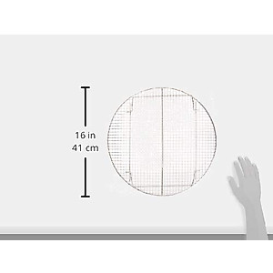 Winco Steamer Racks, 14.75-Inch, Nickel