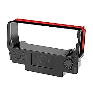 LxTek 30 Pack Compatible Ribbon Replacement for ERC-30, ERC 30 34 38 B/R Used with Epson ERC30 ERC34 ERC38 NK506 Printer (Black and Red) Tray