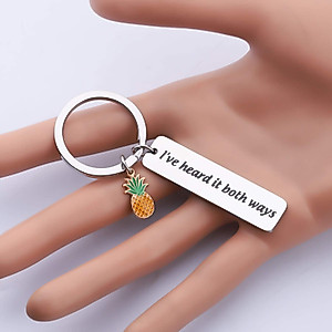 FAADBUK I've Heard It Both Ways (Pineapple Keychain)