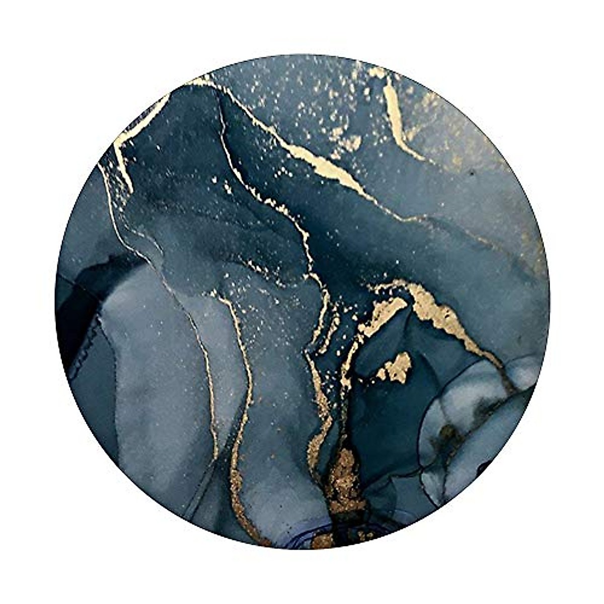 Elegant Turquoise Blue & Aqua Ocean Pattern PopSockets PopGrip: Swappable Grip for Phones & Tablets