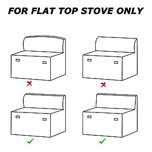 VANGAYH Magnetic Shelf for Stove Top, Shelf Over the Stove Kitchen Magnetic Spice Rack Organizer Storage Adjustable Length from 15"-30" Black