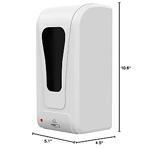 Hand Sanitizer Dispenser - CTA Automatic Foam Pump and Spray Nozzle Hand Sanitizer Dispenser. Compatible with CTA’s line of drip Trays and Paragon Floor Stands (ADD-AUTOSP)