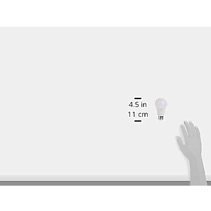 GE Lighting Reveal LED Light Bulbs, 9 Watt (60 Watt Equivalent) HD+ Light, Standard Bulb Shape, Medium Base, Dimmable (2 Pack), White