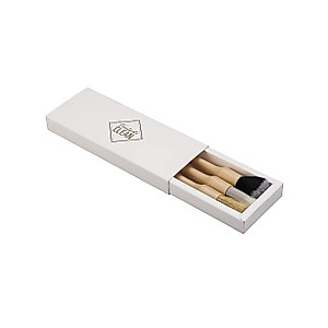 Fantasticlean Car Detailing Brush Set, 3 Pack Natural Boars Hair Detailing Brush Set, Clean Interior or Exterior, Wheels, Tires, Engine Bay, Leather Seats, Car Detailing Kit, Detailing Brush