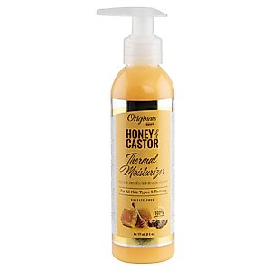 Originals by Africa's Best Honey and Castor Thermal Hair Moisturizer for All Hair Types and Textures, Sulfate-Free, 6 oz