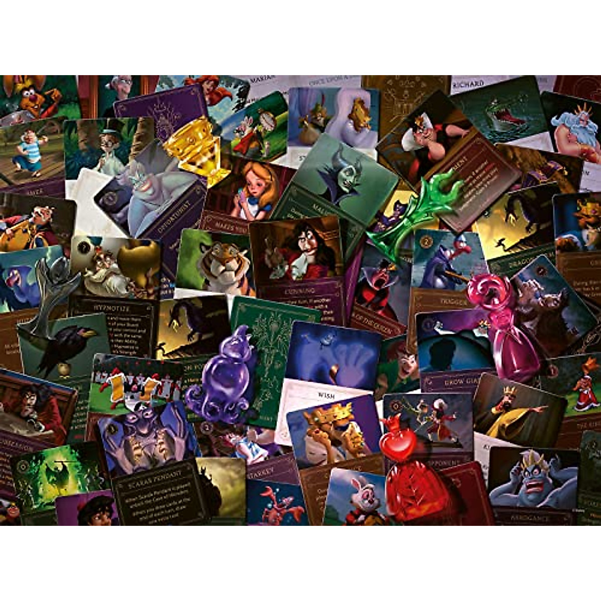 Ravensburger Disney Villainous: All Villains 2000 Piece Jigsaw Puzzle for Adults - Every Piece is Unique, Softclick Technology Means Pieces Fit Together Perfectly