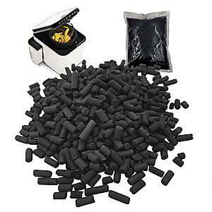 PurifyLogix 1.55 Pounds Oversized Pack Replacement Odor Absorbing Filter Refills for Smart Waste Kitchen Composter, Activated Charcoal for Electric Compost Bin Odor Control