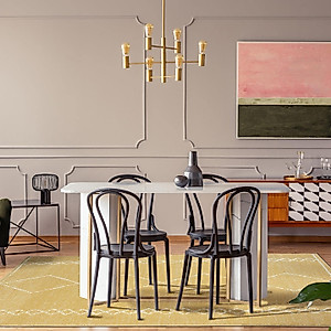 LUXE WEAVERS Daphnes Yellow 9x12 Boho Moroccan Geometric Area Rug 2735