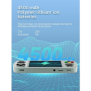 RG405M Retro Game Player Android 12 Handheld Game Console 4’’ IPS Touch Screen Resolution 640*480 Built-in Hall Joystick 128G TF Card with 3170+ Retro Games 64-bit Classic Game Console