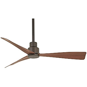 Minka' Aire 44 in. Simple Indoor/Outdoor Oil Rubbed Bronze Ceiling Fan with Remote Control