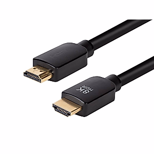 Monoprice 8K No Logo Ultra High Speed HDMI Cable - 5 Feet - Black | 48Gbps, Dynamic HDR, eARC, Compatible with Sony PS5, Xbox Series X, and Xbox Series S