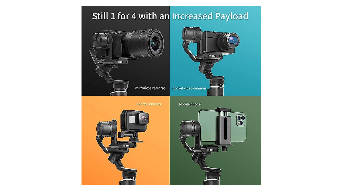 FeiyuTech G6 Max 3-Axis Gimbal for Cameras & Smartphones