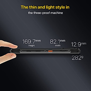 UMIDIGI Bison X10S Unlocked Rugged Smartphones,4GB+32GB 6150mAh Battery IP68/IP69K Waterproof Shockproof Phone with 6.53" Large Full Screen Smartphone 16MP Main Camera Cell Phone