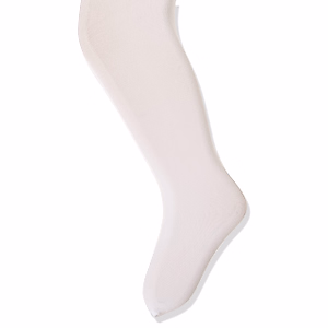 Jefferies Socks Baby Girls' Newborn Microfiber Rhumba Tights, White, 0-6 Months