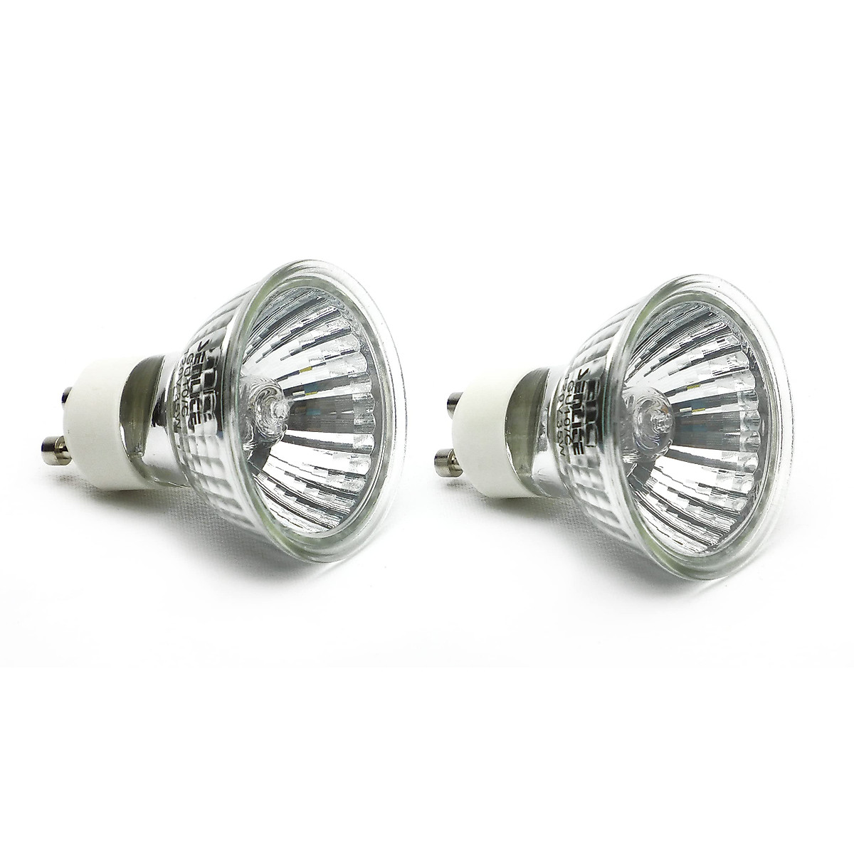 CAROLINA CUSTOM CAGES 35w GU10 Halogen Reptile Basking Bulbs, Set of 2 Bulbs