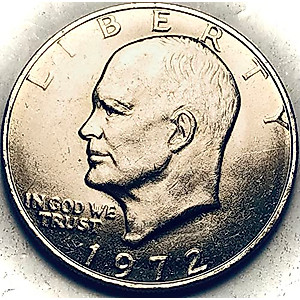 1972 P Eisenhower Dollar Seller About Uncirculated