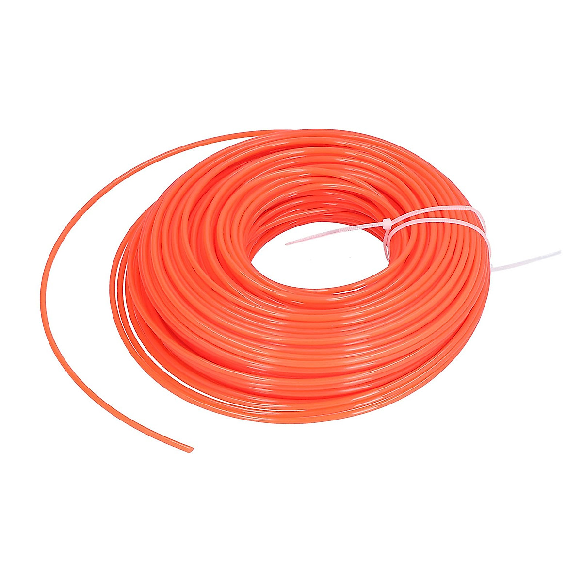 jerss Trimmer Line 3Mm Round Wire Brush Accessory 50M Cutting Machine Grass Cord Wire Brush Cutter Nylon Rope for Orange Sawing Machine Circular Attachments