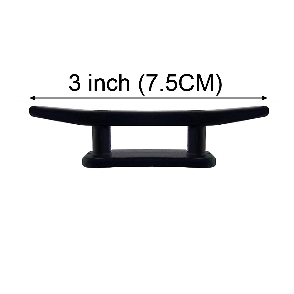 YYST Kayak Canoe Anchor Trolley Kit System Pulley Cleat Pad eye Ring Rivets - NO ROPES