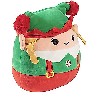 Squishmallows Original 8-Inch Emmy The Elf - Official Jazwares Plush - Collectible Soft & Squishy Elf Stuffed Animal Toy - Add to Your Squad - Gift for Kids, Girls & Boys